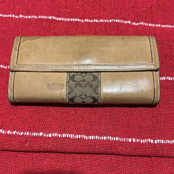 Coach | Bags | Coach Leather Wallet | Poshmark